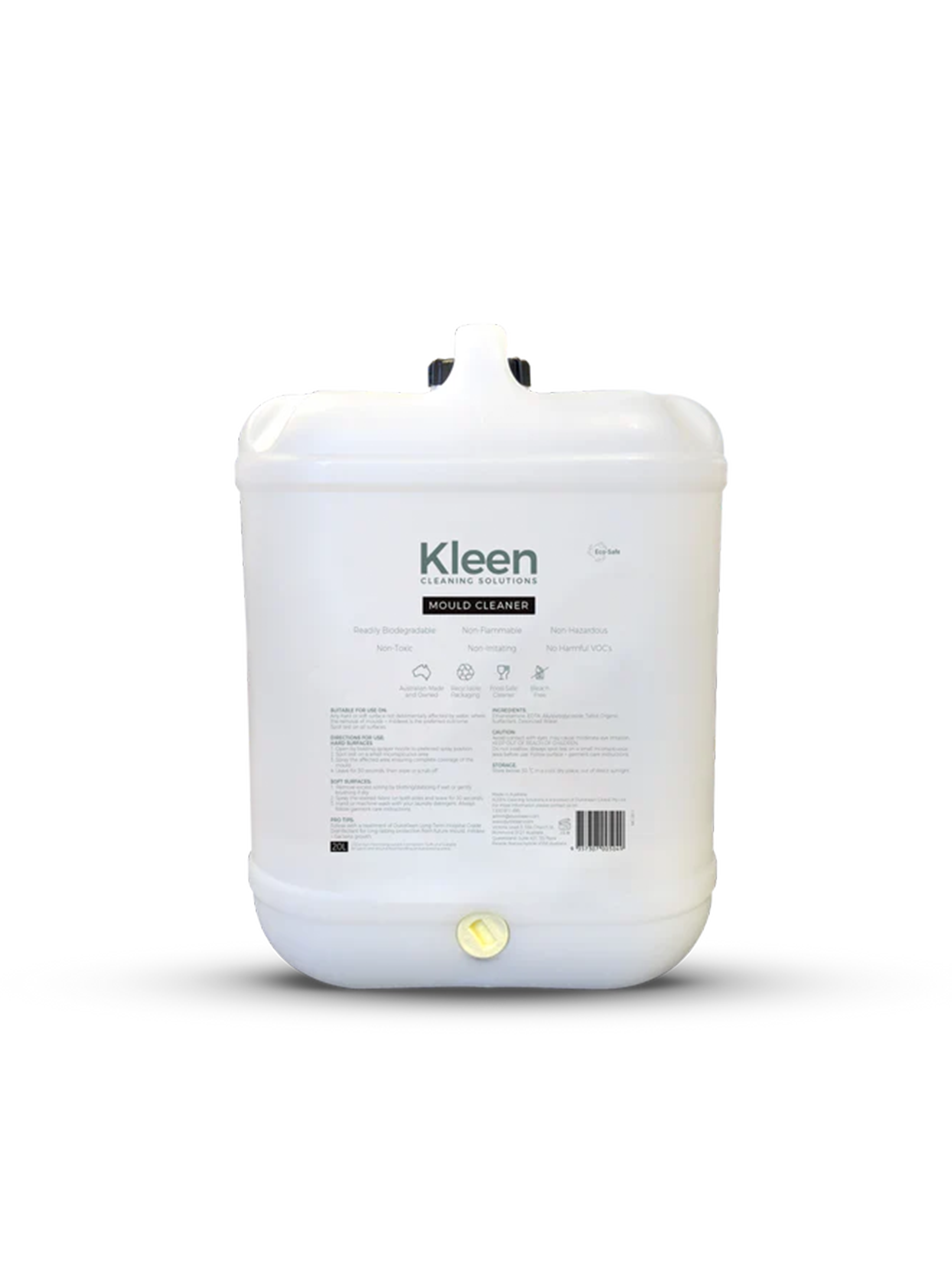 Kleen Biodegradable Mould Cleaner 20 Litres – Eco Care Solutions